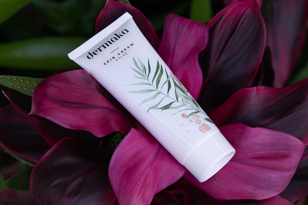 Dermaka All Natural Skin Cream 4 oz. - Reduce Redness & Discoloration ...