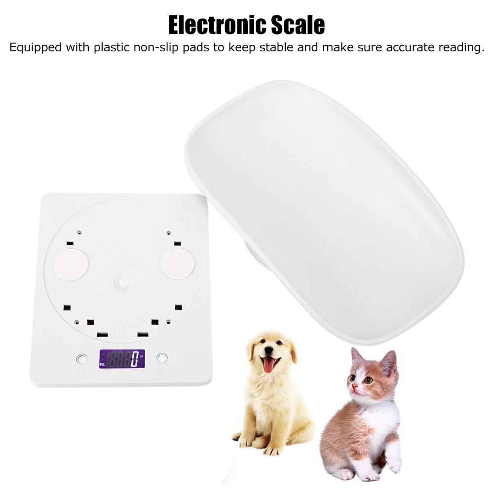 Digital Pet Scale - Accurately Weighs 10kg/1g for Small Pets - Measure ...