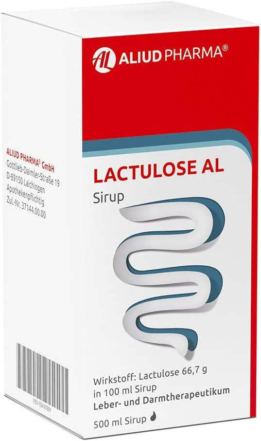 ALIUD PHARMA Lactulose AL Syrup 500 ml | Effective Osmotic Laxative for ...