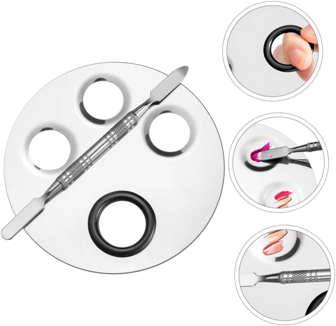 Buy 1 Set Palette Manicure Art Tool - Nail Color Mixing Tray & Kit for ...