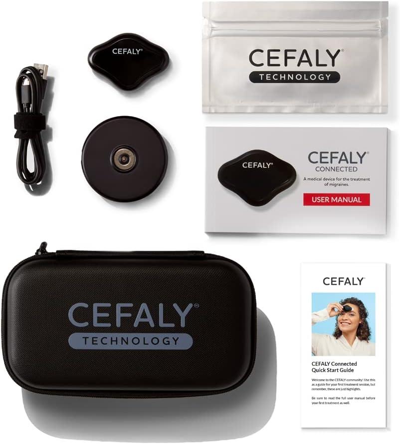 Cefaly Connected e-TNS Device | Bluetooth Migraine Treatment | Drug ...