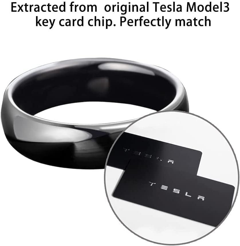 COLMO Tesla Smart Ring Tesla Key Ring Accessories Key Card Model Y Key ...