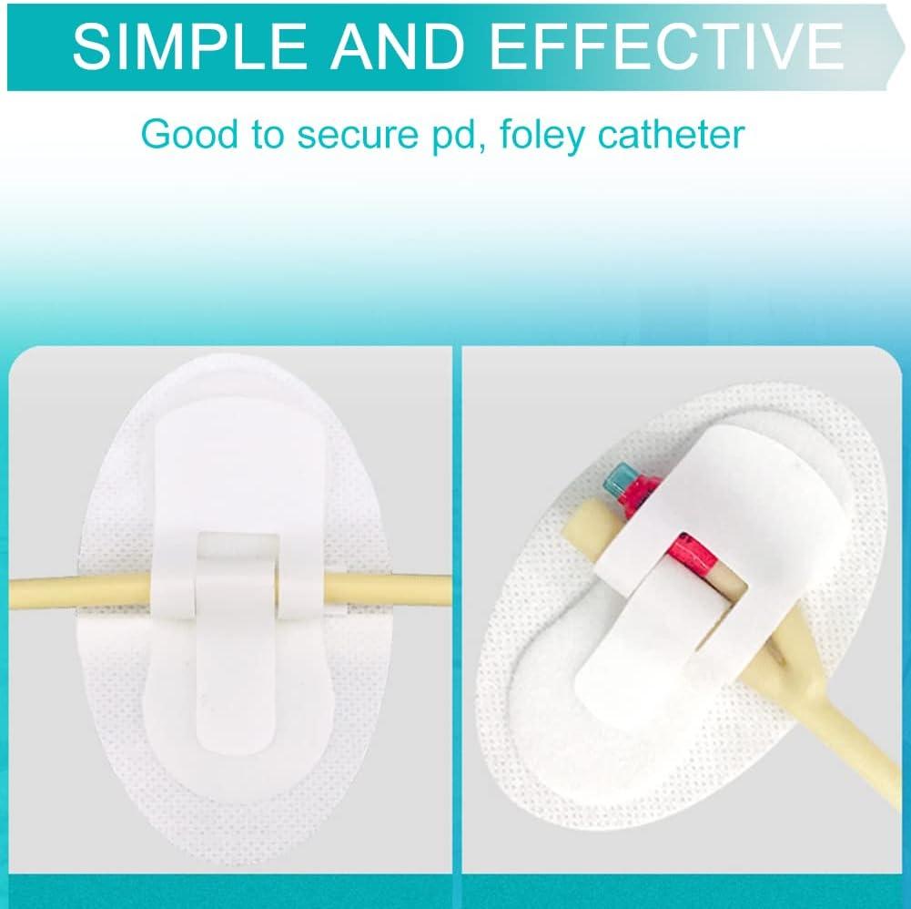 EaseToU Feeding Tube Cover Catheter Fixiation J Peg Tubing Pads ...