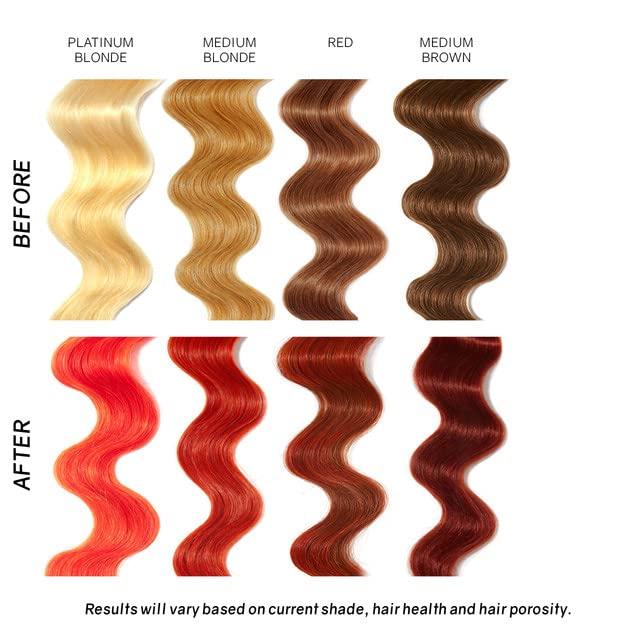 oVertone Haircare Color Depositing Conditioner - Orange Semi-Permanent ...