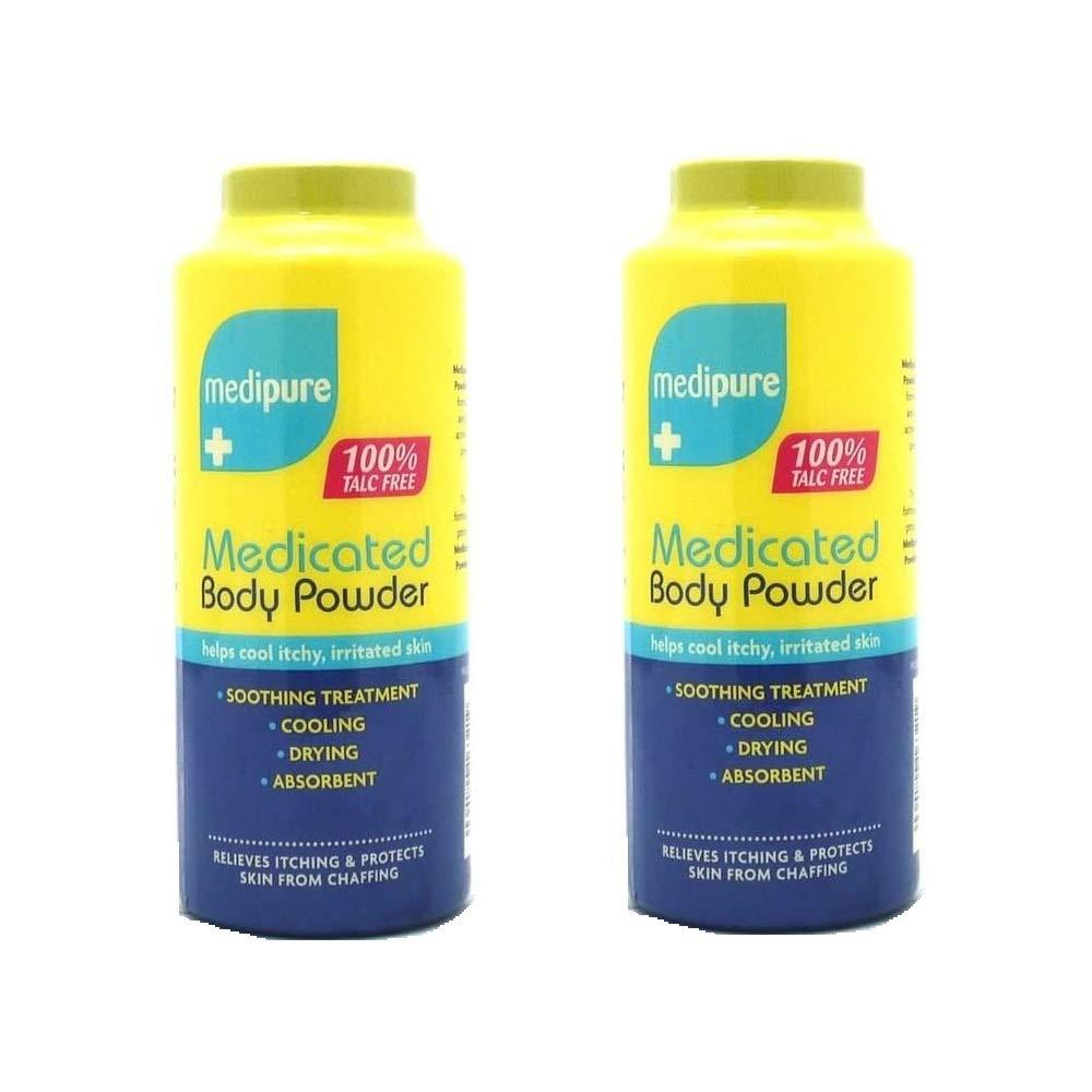 RSA 2 Medipure Medicated Body Powder - Soothes Itchy Skin, Talc-Free ...