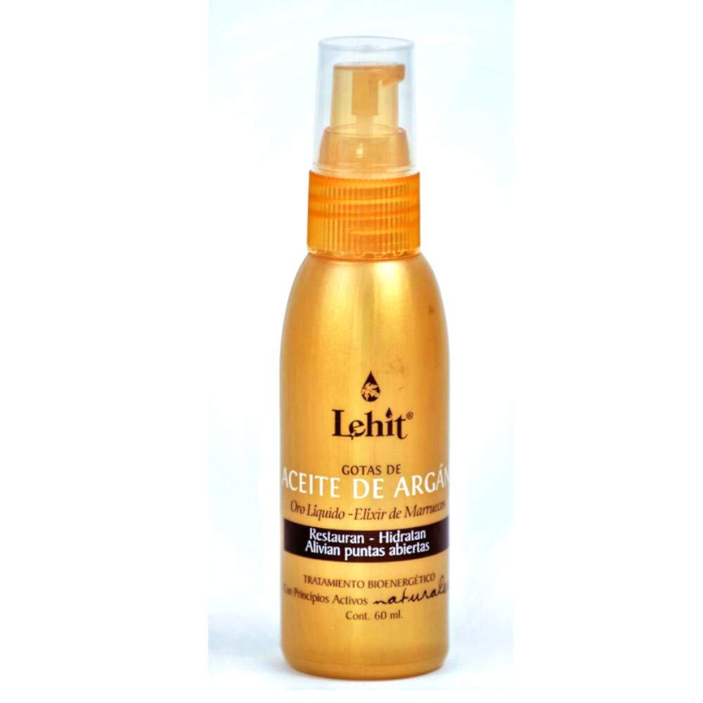 Lehit Argan Oil Drops - Restores, Hydrates, and Repairs Split Ends ...