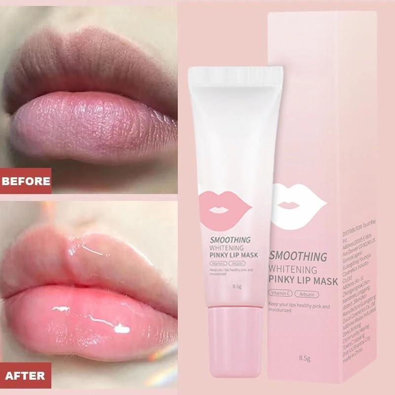 Moisturizing & Nourishing Lip Mask - Brightens Lip Tone Fades Melanin ...