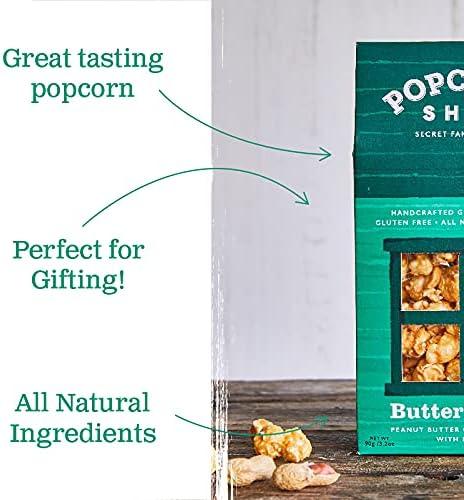 Popcorn Shed Butterly Nuts Gourmet Popcorn Gift Box - Gluten Free ...