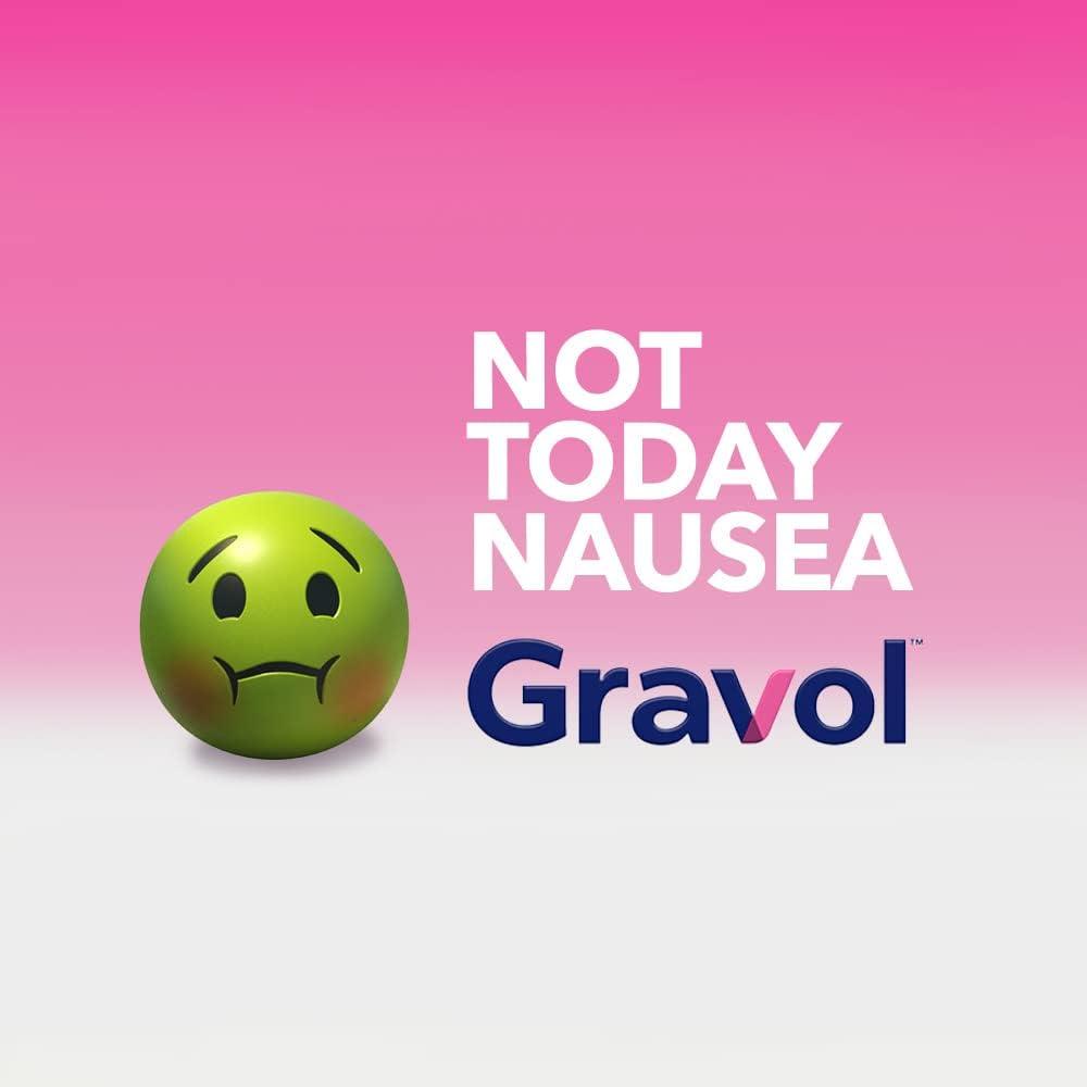 Gravol Liquid Gels 50mg - Motion Sickness Prevention & Relief - 8ct ...
