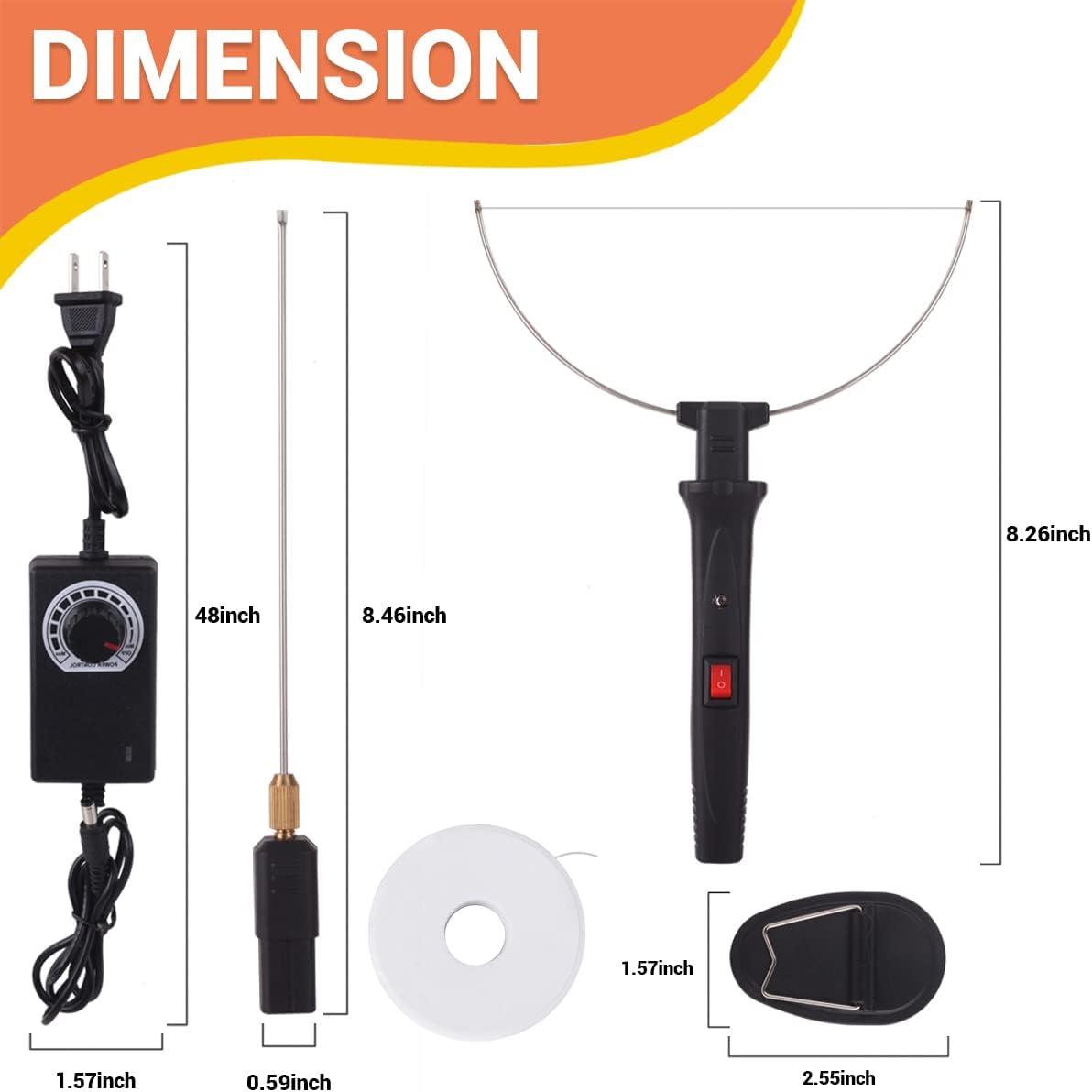 Genround Hot Wire Foam Cutter Foam Cutter with Temperature Controller ...