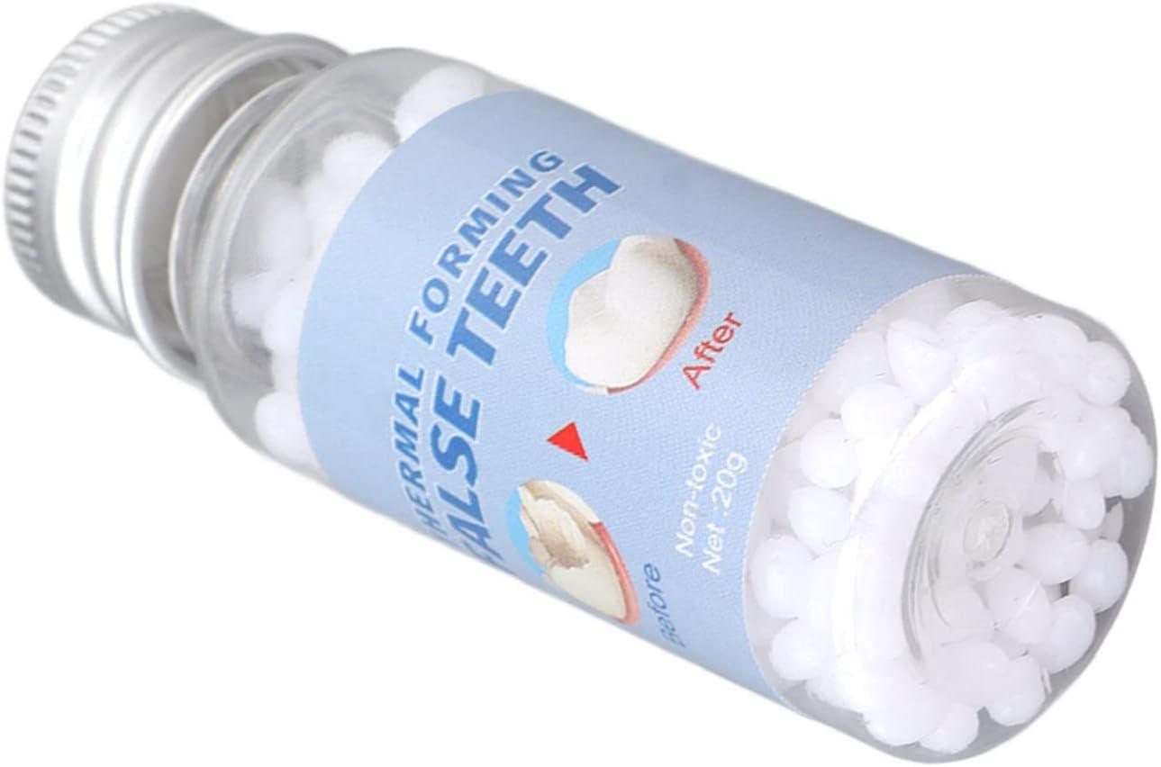Tooth Repair Beads - 0.7oz White Resin for Temporary Tooth Filling ...