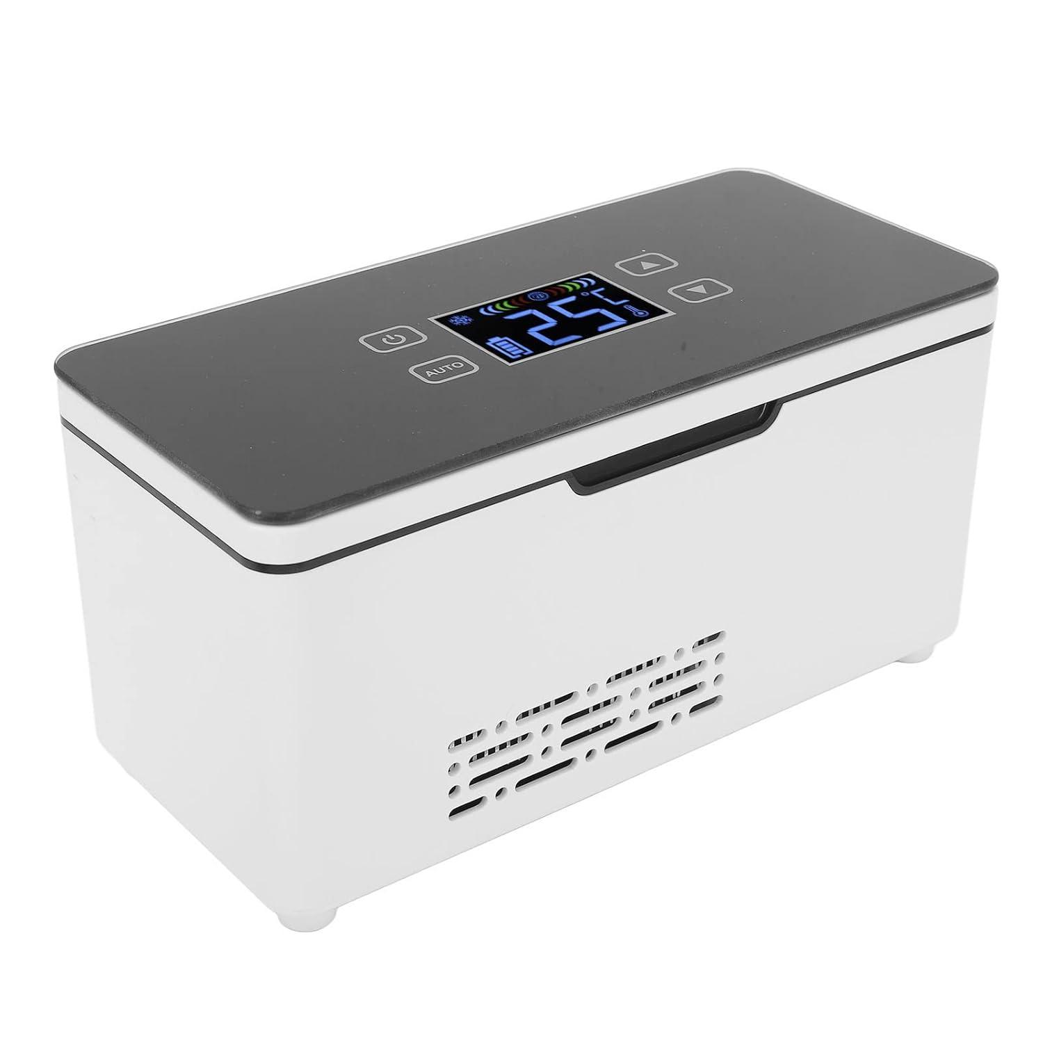Mini Insulin Cooler: Portable Refrigerator with LED Display and Precise ...