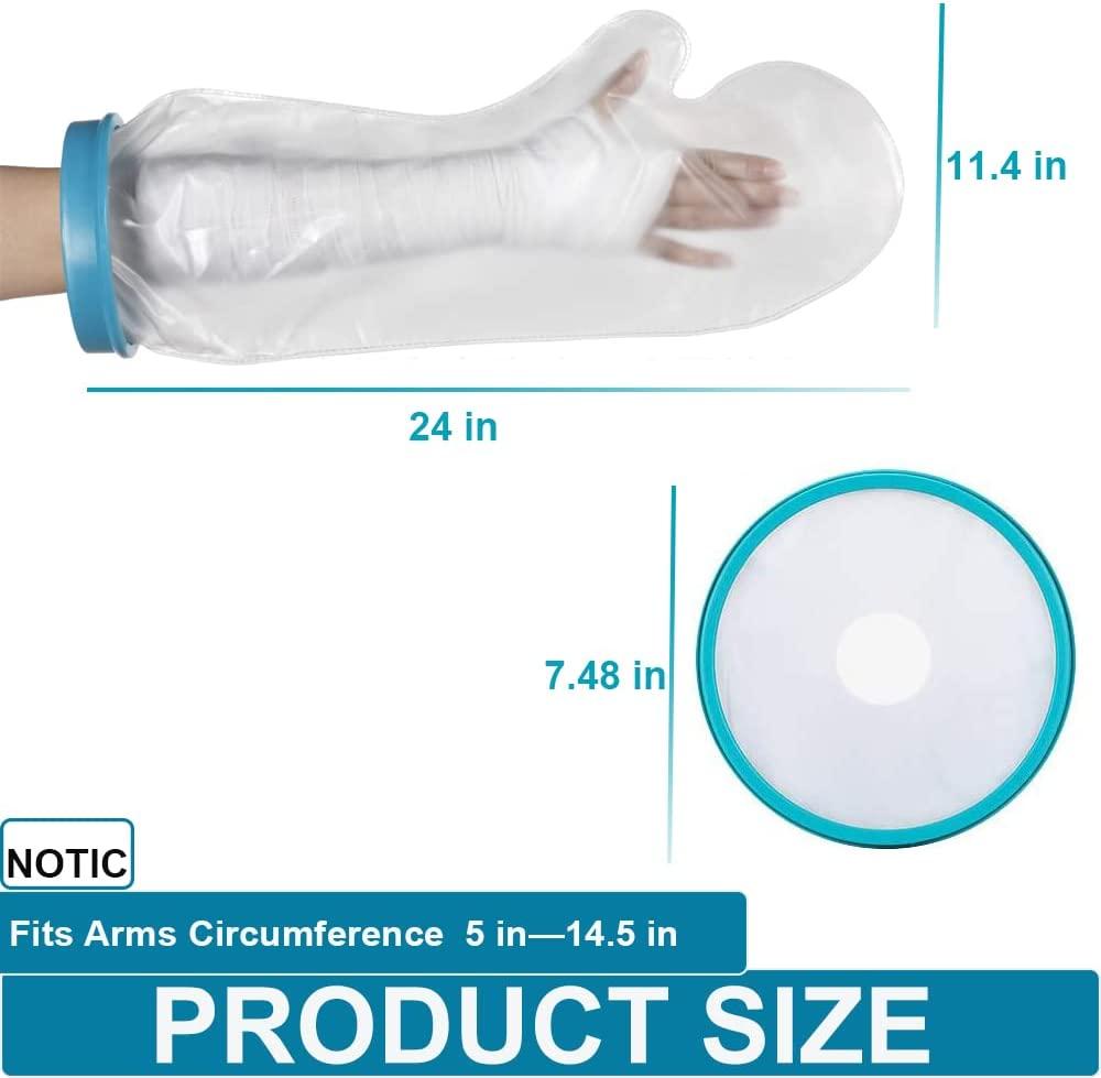 Waterproof Arm Cast Cover for Shower Bath - Reusable Cast Protector ...