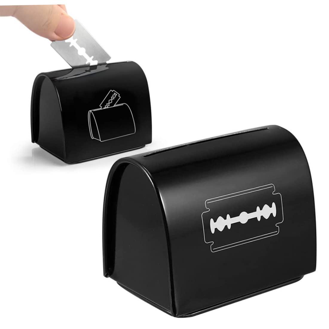 Eco-Friendly Razor Blade Disposal Bank | Safe Storage for Razor Blades ...