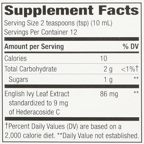 Nature's Way Bronchial Soothe Ivy Leaf Syrup 120ml - Non-Drowsy ...