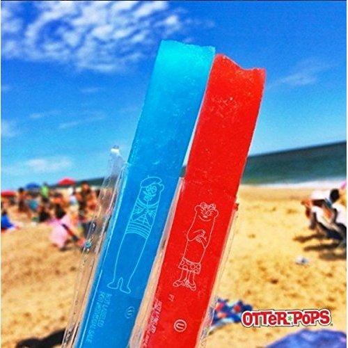 Otter Pops Original Assorted Freezer Pops - 100 Count, 6 Zippy Flavors ...