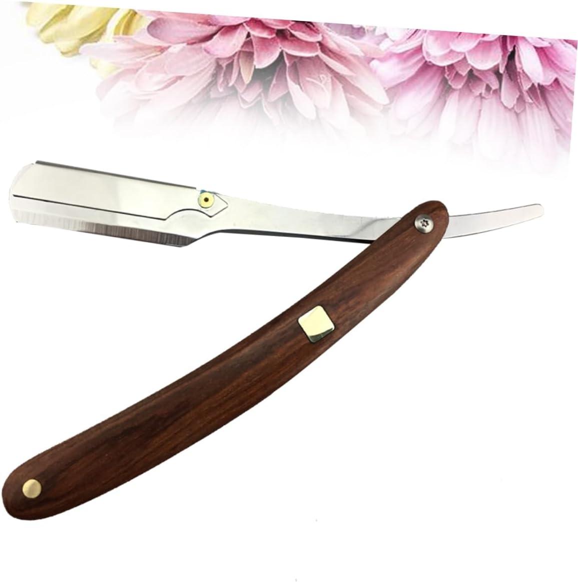 Magiclulu 3ST Metal Men's Razor | Double Edge Straight Shave | Safe ...