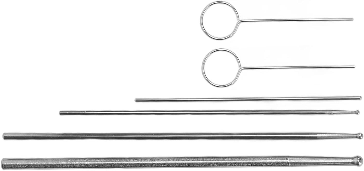 Snake Probe Kit 6PCS Stainless Steel Snake Sexing Probe Round Head Anti ...