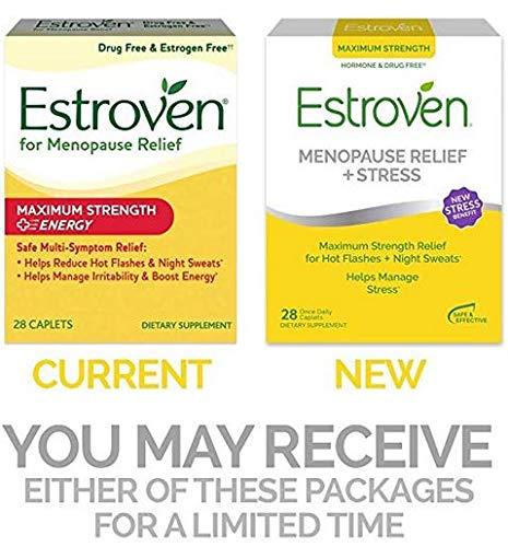 Estroven Maximum Strength + Energy One-Per-Day Formula - 2 Boxes (60 ...