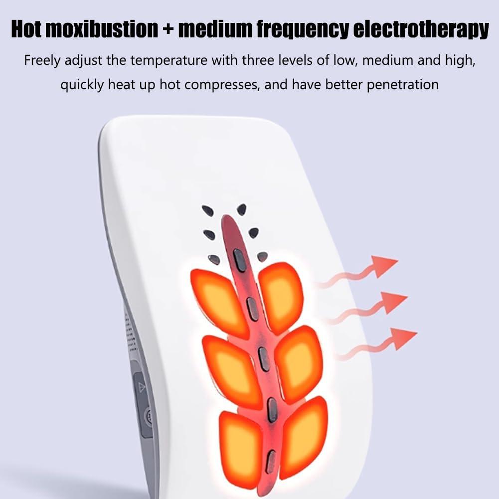 ThyxG Electric Lumbar Traction Device - 3 Heat Levels & 8 Modes for ...