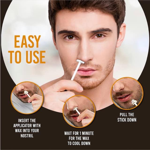 Nose Wax Kit 100g - Quick & Easy Hair Removal for Men & Women ...