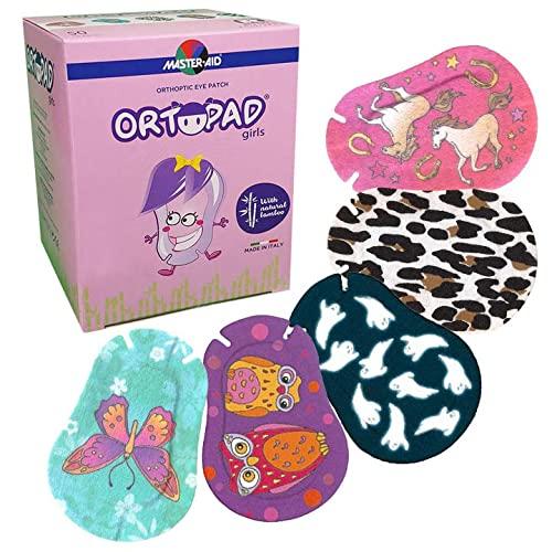 Ortopad Bamboo Girls Eye Patches 50/Box (4+ yrs) - Ghosts/Owls Pack ...