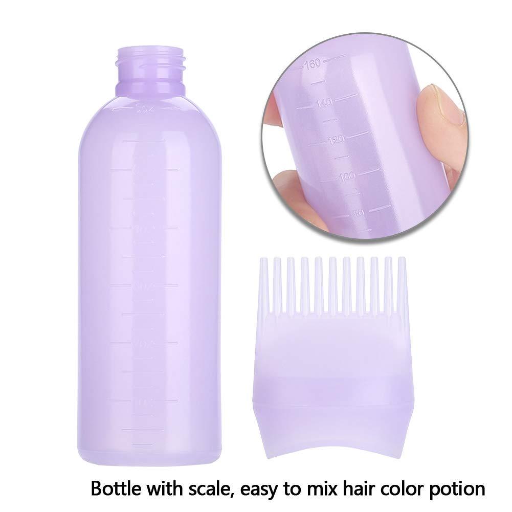 Hair Color Shampoo Dye Bottle with Ridge Applicator - 3 Colors ...