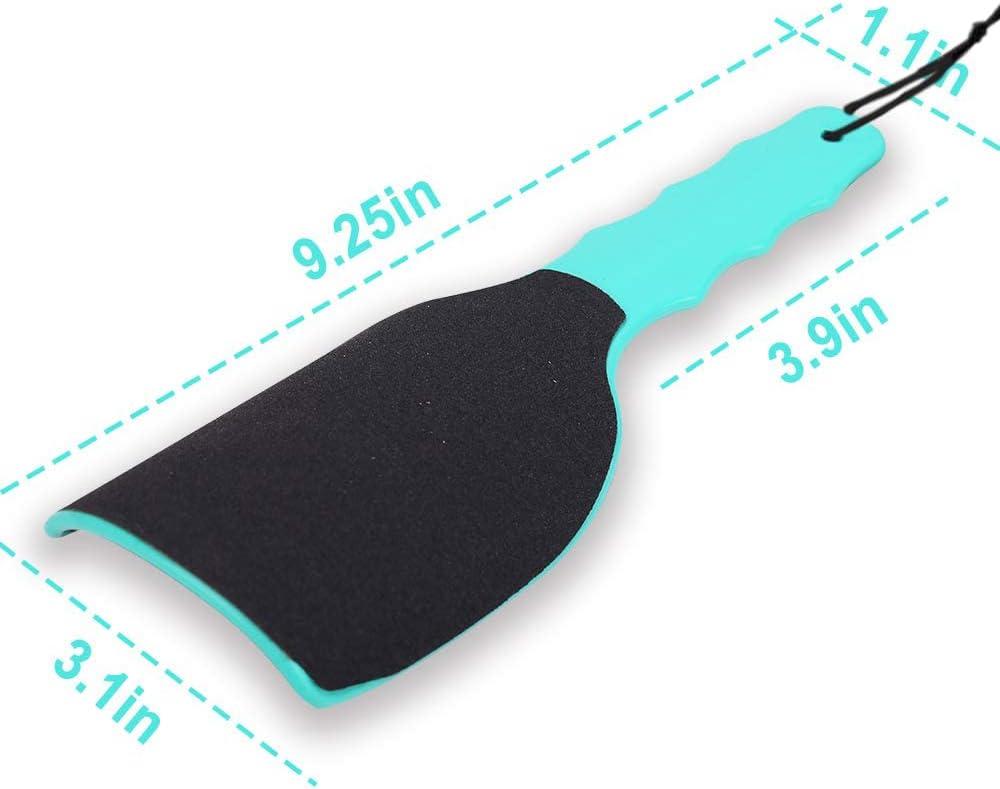 Professional Curved Foot File Dead Skin & Callus Remover 2 Pack (Green ...