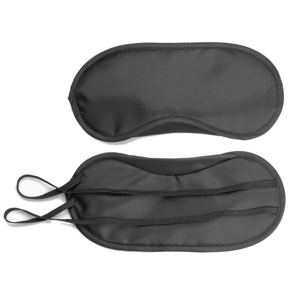 Yu2d Pure Silk Sleep Eye Mask Padded Shade Cover For Travel And