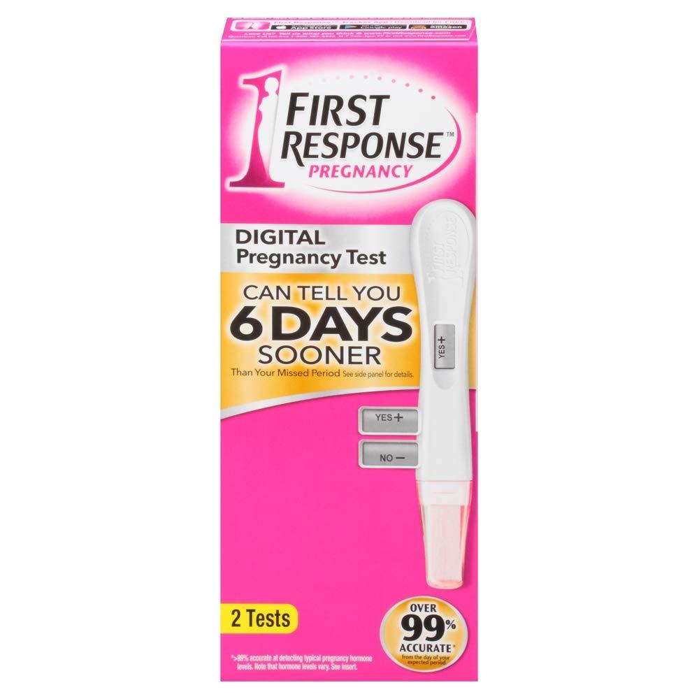 FIRST RESPONSE Gold Digital Early Result Pregnancy Tests - Pack of 8 ...