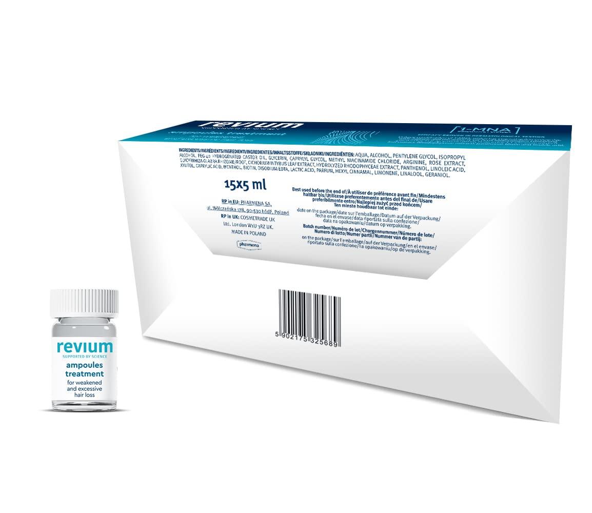 Revium Hair Growth Ampoule Treatment - 1-MNA Molecule Deep Repair for ...