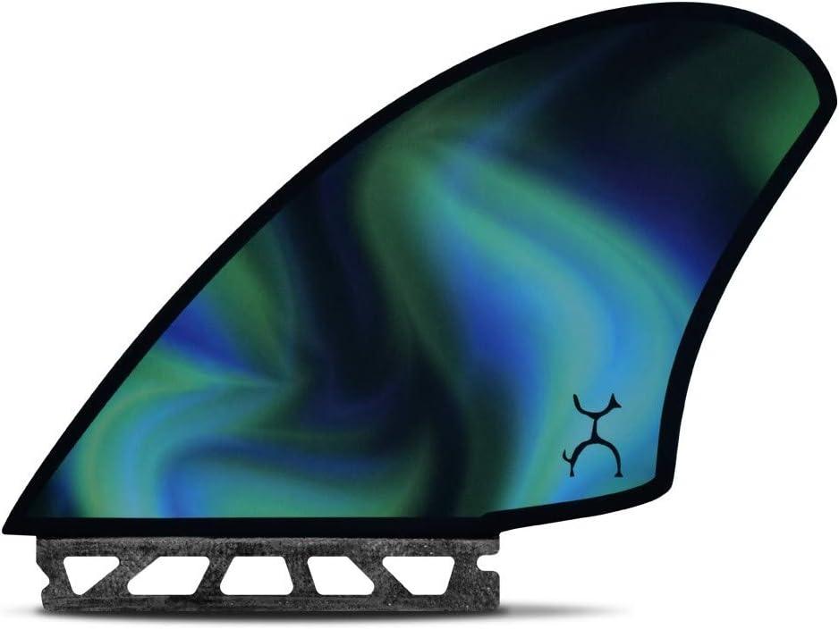 Future Fins Machado Keel Twin Fin Set - Black Swirl