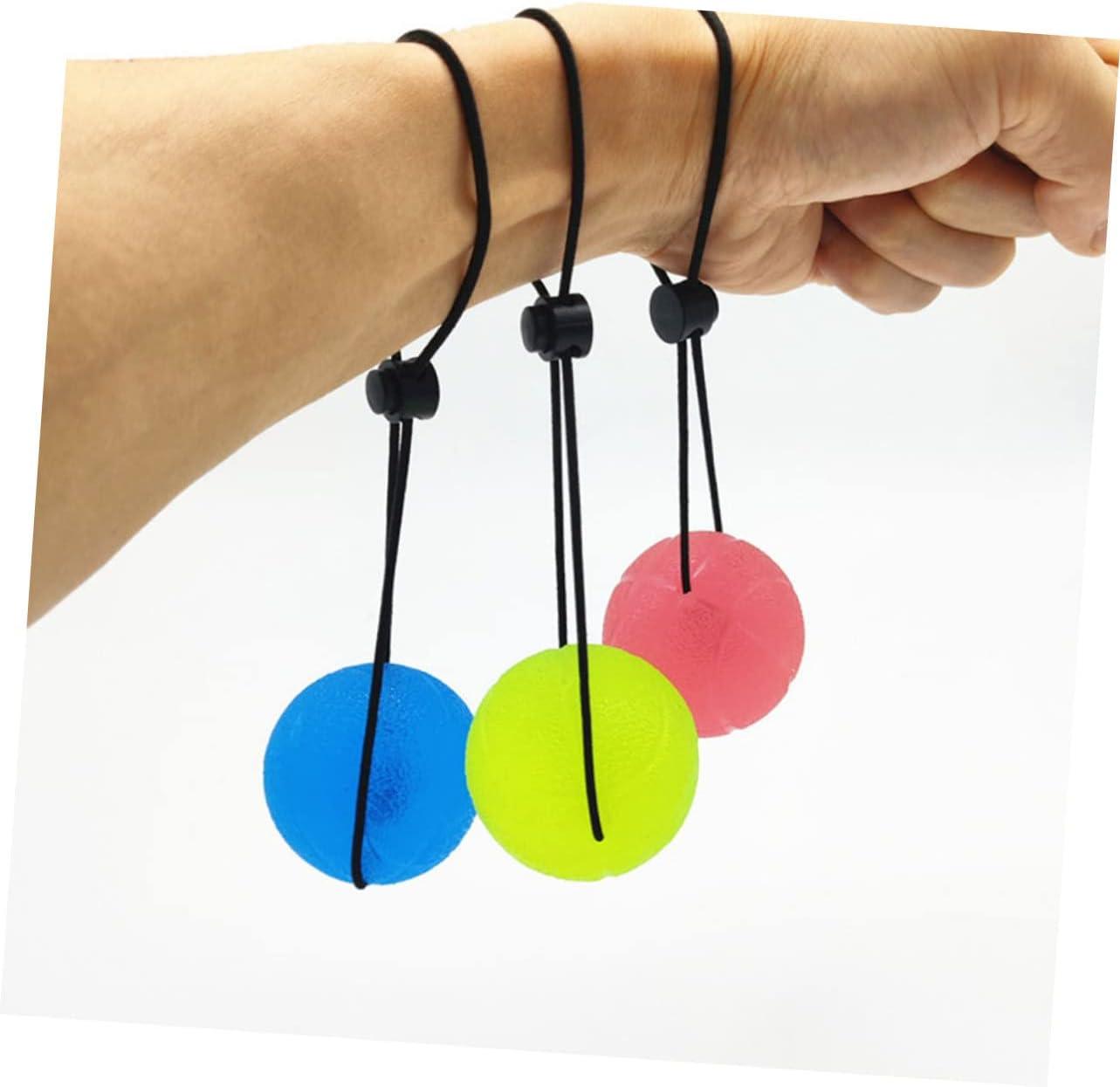 Beavorty 4-Piece Handle Ball Set - Finger Strengthening Squeeze Balls ...