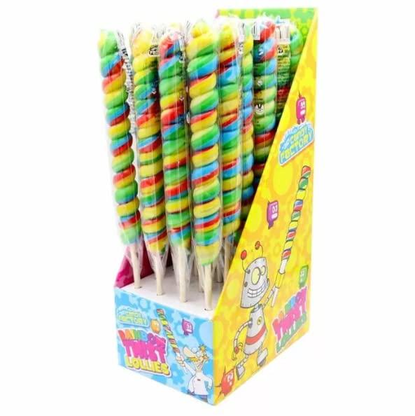 Ellies Jellies CCF Rainbow Twist Lollipops 80g x1 | Buy Now with ...