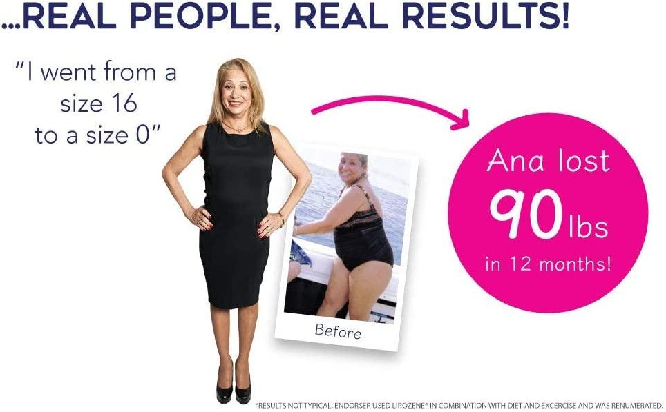 Lipozene Weight Loss Pills - 2 Bottles 30 Capsules + MetaboUp Plus 30 ...