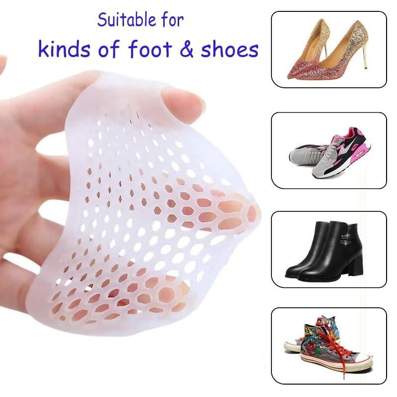 Medium 6-Piece Toe Spreader for Hallux Valgus | Anti-Slide Forefoot ...