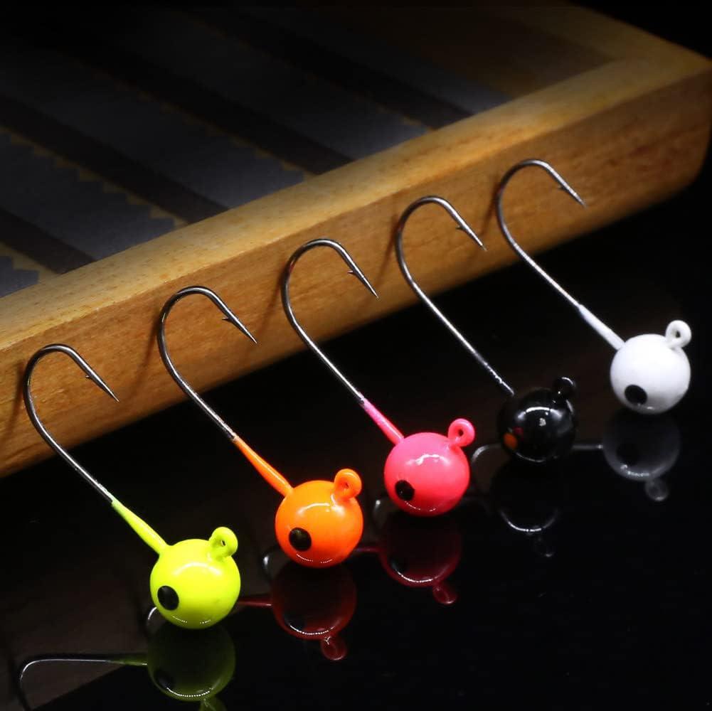Fly Tying Jig Heads - DIY Crappie Trout Flies 1/8oz - 25 Pack | Buy Now ...