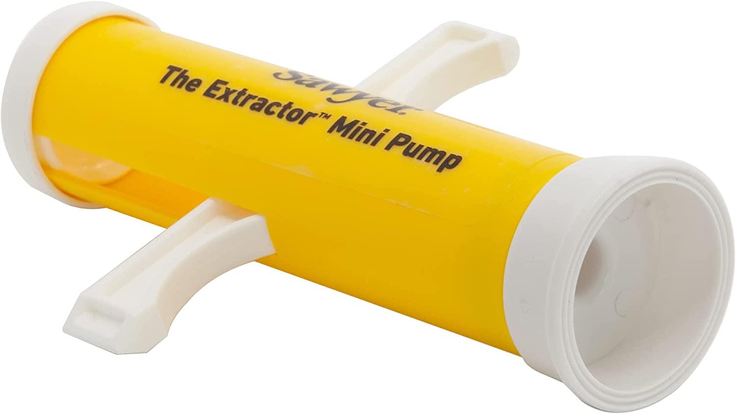 Sawyer Mini Suction Pump for Insect Bite Relief - Yellow | Extractor ...