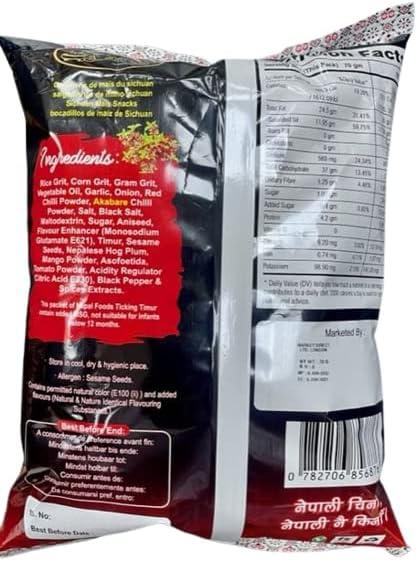 Tickling Timur 2x Spicy Crisps- Hot Chilly and Sichuan Flavour (Pack of ...