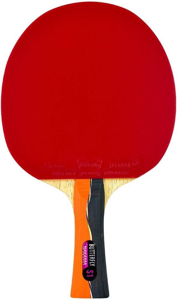 Butterfly Nakama S-1 Table Tennis Racket Professional ITTF Approved ...
