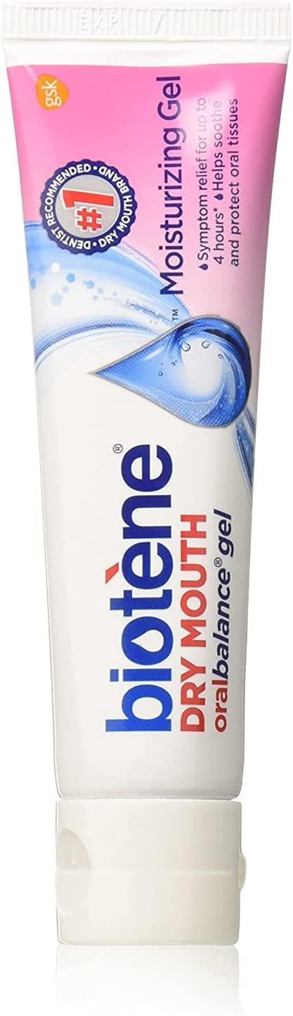 3 Pack Biotene Oral Balance Dry Mouth Moisturizing Gel 1.5 oz soothe ...
