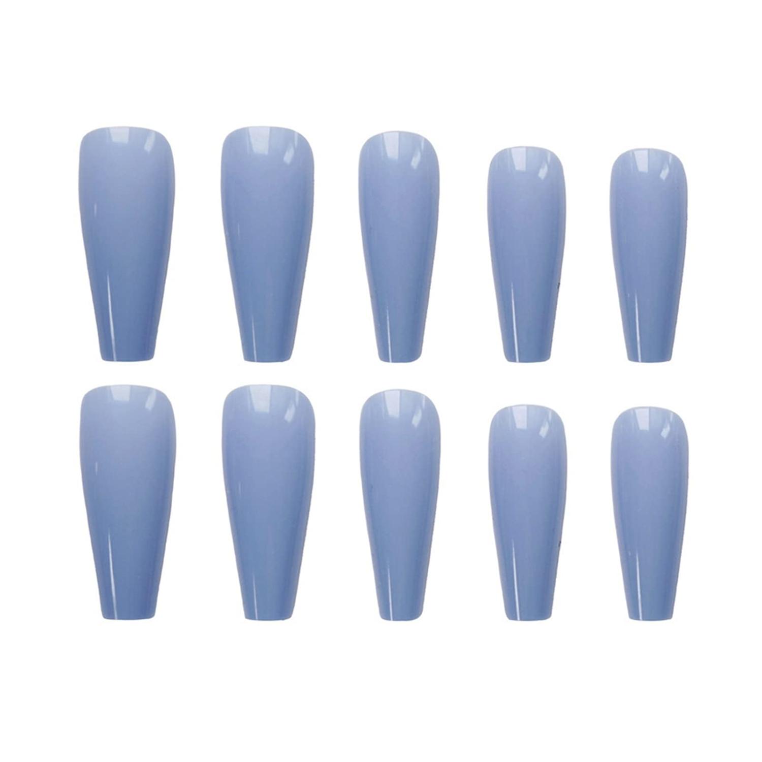 Chtom Pumpkin Blue Grinding Tablet with Nail Stickers - 1 Tablet + 24 ...