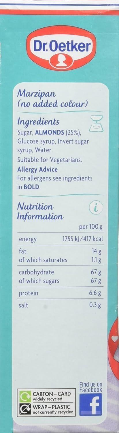 Dr Oetker Natural Marzipan Ready To Roll 454G X 3 | Buy Now with Express International Delivery ...