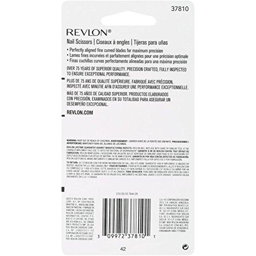 Revlon Curved Blade Stainless Steel Nail Scissors | Buy Now with ...