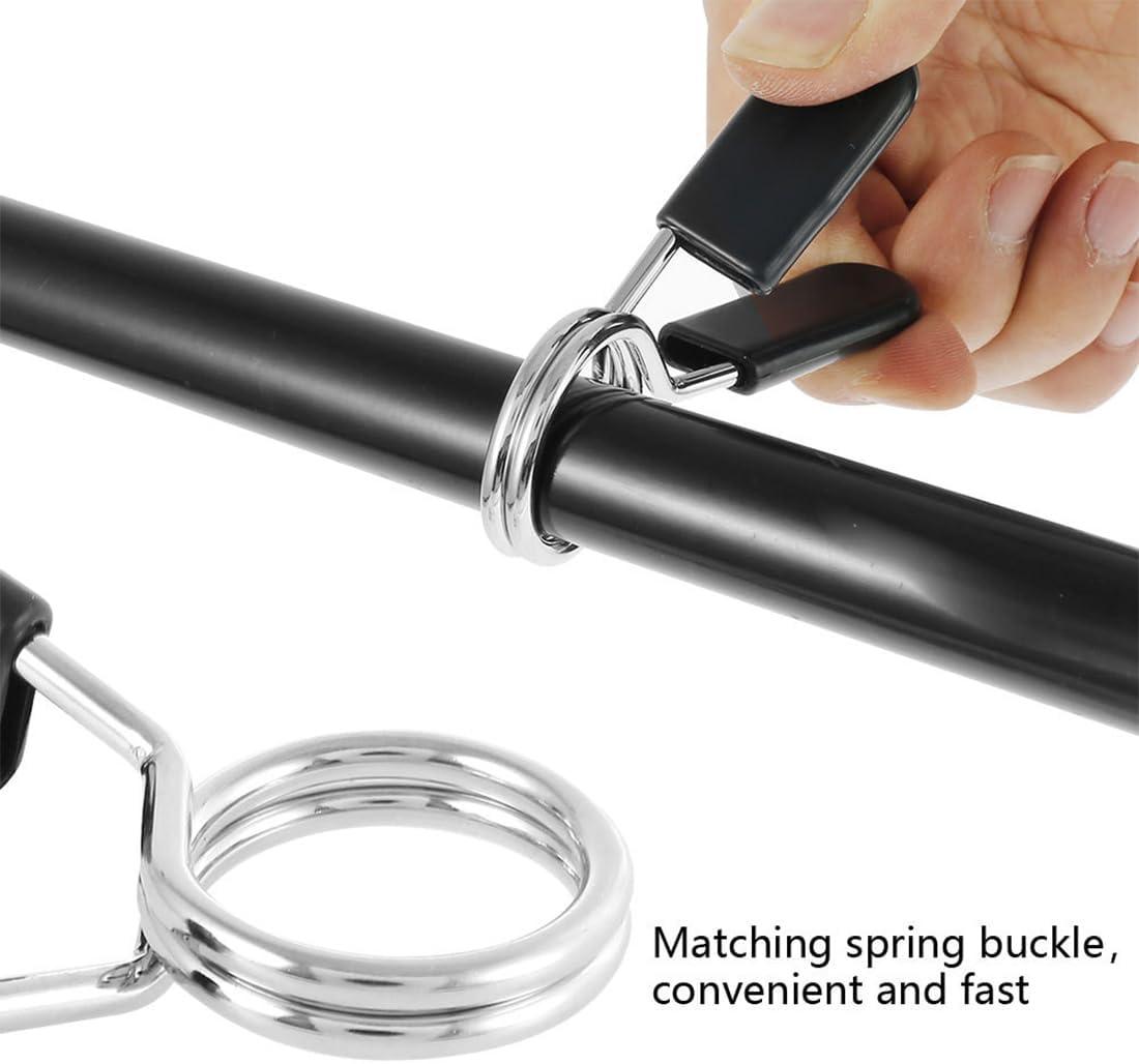 BCBF 2 Pack 25mm Barbell Clips - Durable Dumbbell Spring Locks for ...