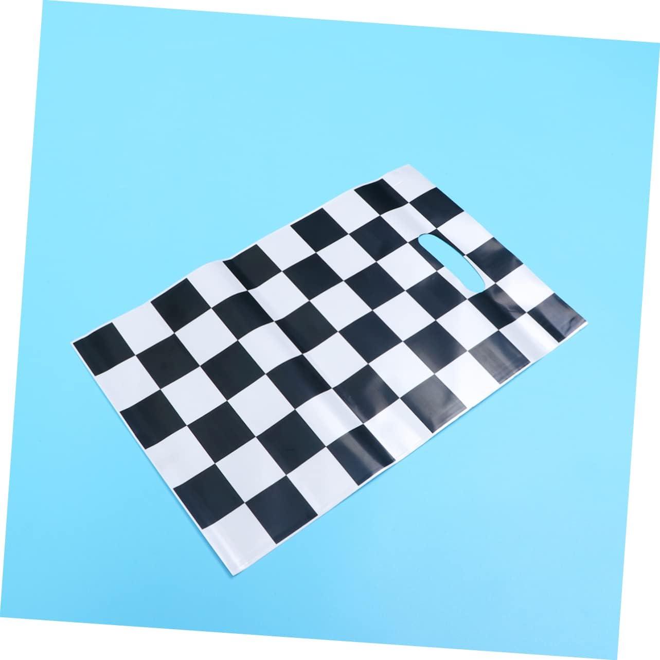 HOMSFOU 150 Pcs Black and White Goodie Bags Black and White Candy Bags ...