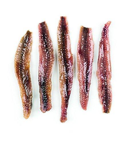 Roland Foods Wild Caught Flat Anchovy Fillets in Olive Oil - 2 OZ Can ...