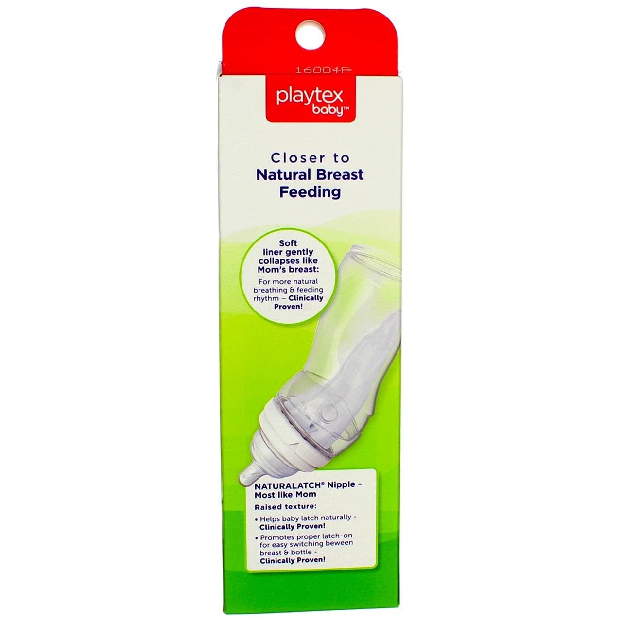 Playtex Nurser Drop-Ins Liners Premium 8-10 oz BPA-Free Bottle for Baby ...