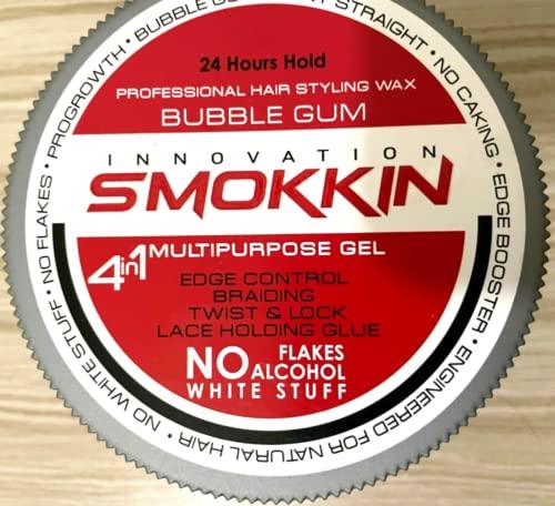 Smokkin Hair Gel 4 in 1 | Edge Control, Twist & Lock | 24 Hour Hold ...