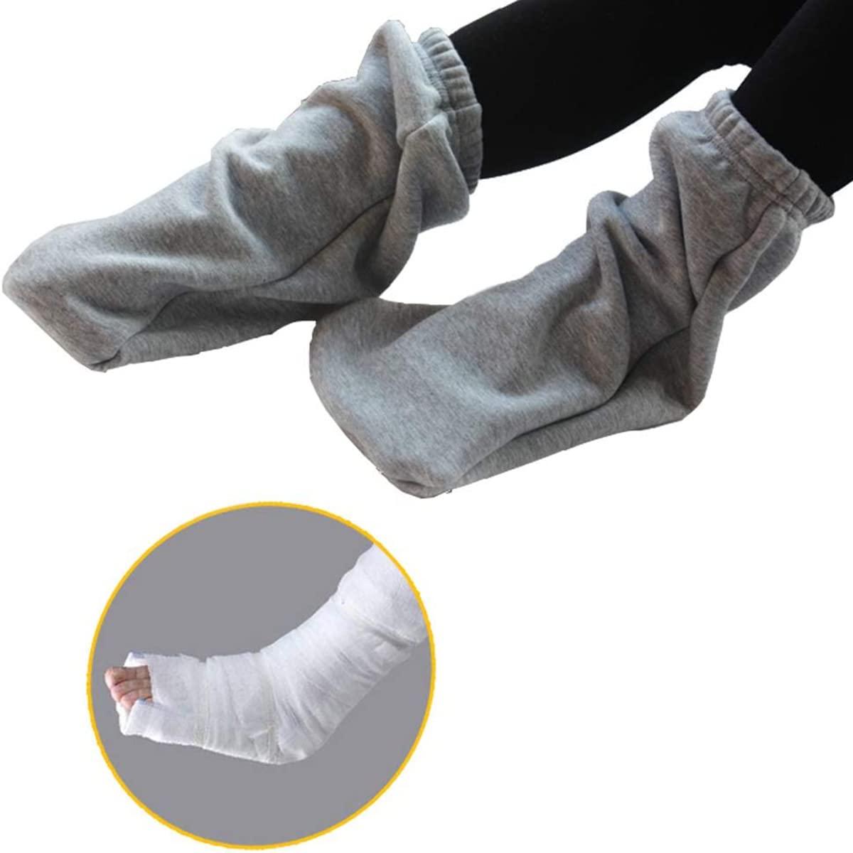 Gypsum Socks for Leg Swelling and Plastering - Breathable Cotton Foot ...